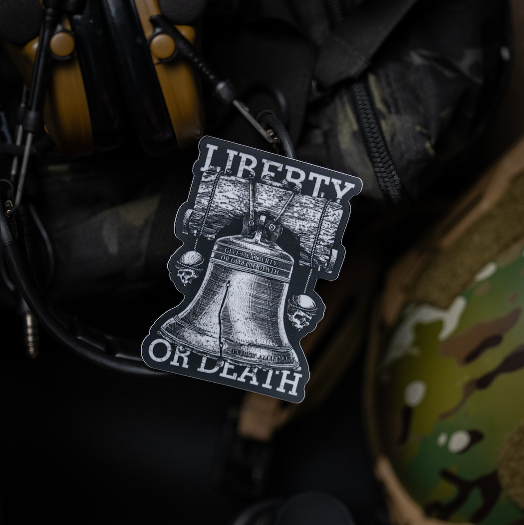 LIberty or Death Sticker – Patriot Alliance, LLC